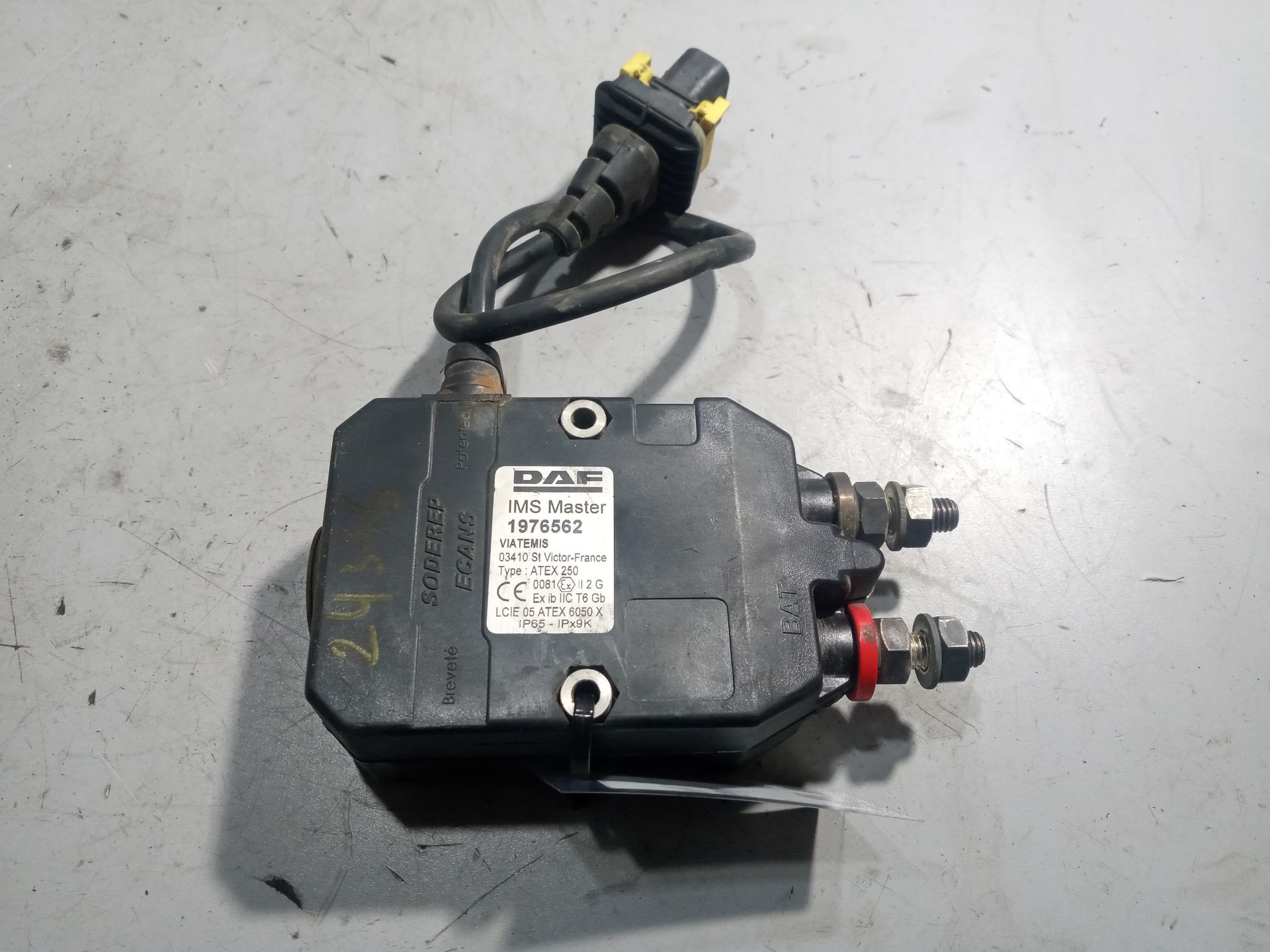 1976562 INTERRUTTORE BATTERIA / ATEX 250 / 1344895 PER DAF SERIE XF106 ...
